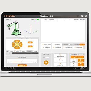 Amazon.com: LewanSoul MaxArm Robot Arm with Secondary Development ESP32 Open Source Programming ...