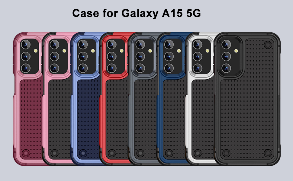 Amazon.com: TORRTOWAY Designed for Samsung Galaxy A15 5G Case 2 in 1 Gift Militay Grade Drop ...