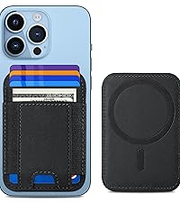 Amazon.com: ExtreLife for Magsafe Wallet Stand with Airtag Holder, Strongest Magnetic Wallet for ...