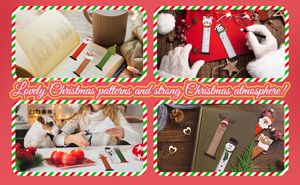 Amazon.com : 60 Pcs Christmas Bookmark for Kids Holiday Bookmarks ...