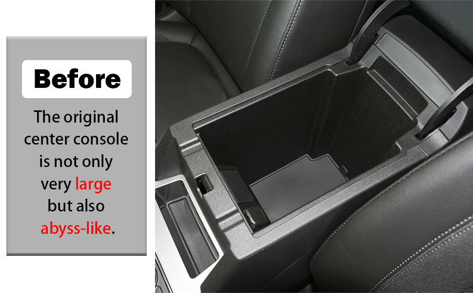 Amazon.com: RUNROAD Upgraded Center Console Organizer Tray Compatible with Chevy Blazer 2025 ...