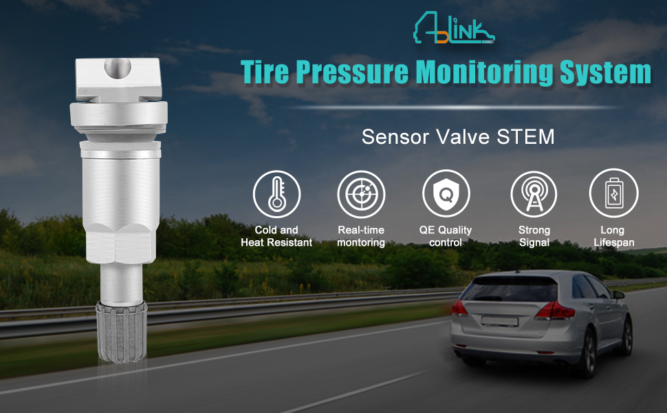 Amazon.com: AULINK 4PCS Tire Pressure Monitoring System (TPMS) Sensor VALVE STEM Repair Kit Tire ...