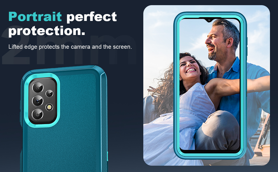 Amazon.com: LeYi for Galaxy A23 5G Phone Case: A23 Case [Not Fit A23 UW Version] with 2 Pack ...