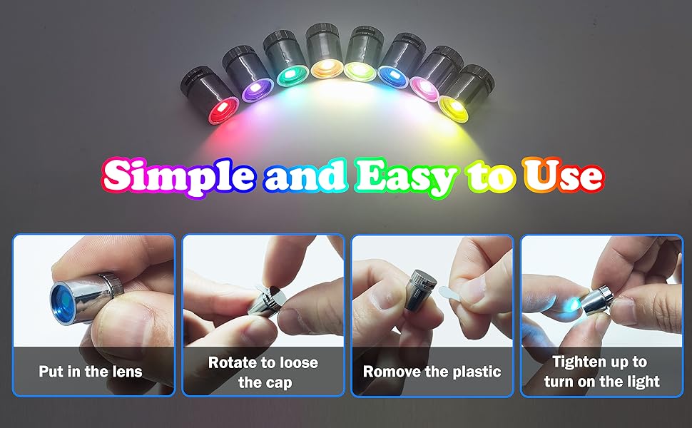 Amazon.com: 24 Full-color Pack Tiny Miniature DIY Battery Operated LED Lights,White LED with 48 ...