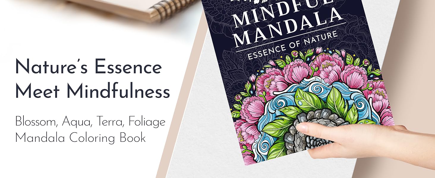 Amazon.com: RYVE Mandala Coloring Book for Adults - 50 Unique Mandalas for Relaxation & Stress ...