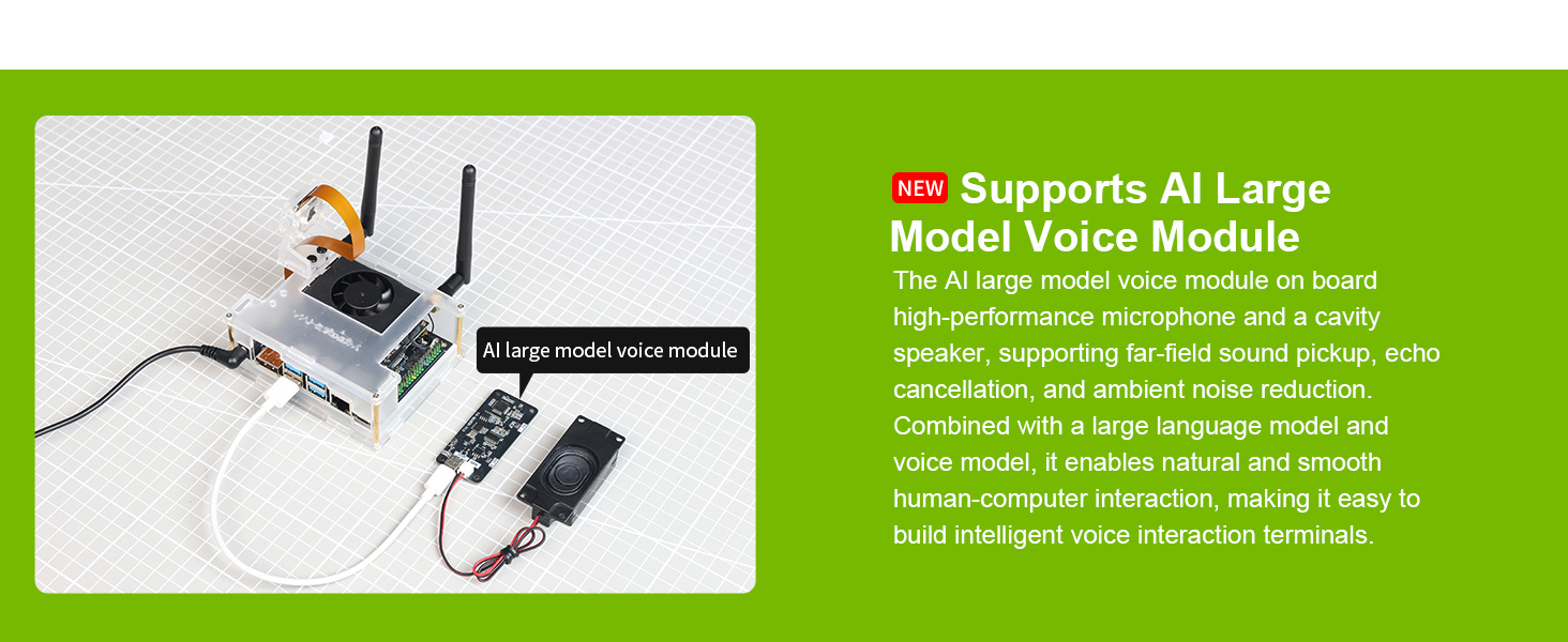 Amazon.com: Yahboom Jetson Orin NX Super 8GB con módulo de voz AI ...