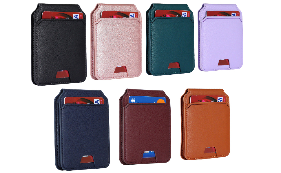 Amazon.com: Cavor Compatible with Magsafe Wallet Magnetic Wallet for iPhone 16 Pro Max/14 Pro/15 ...