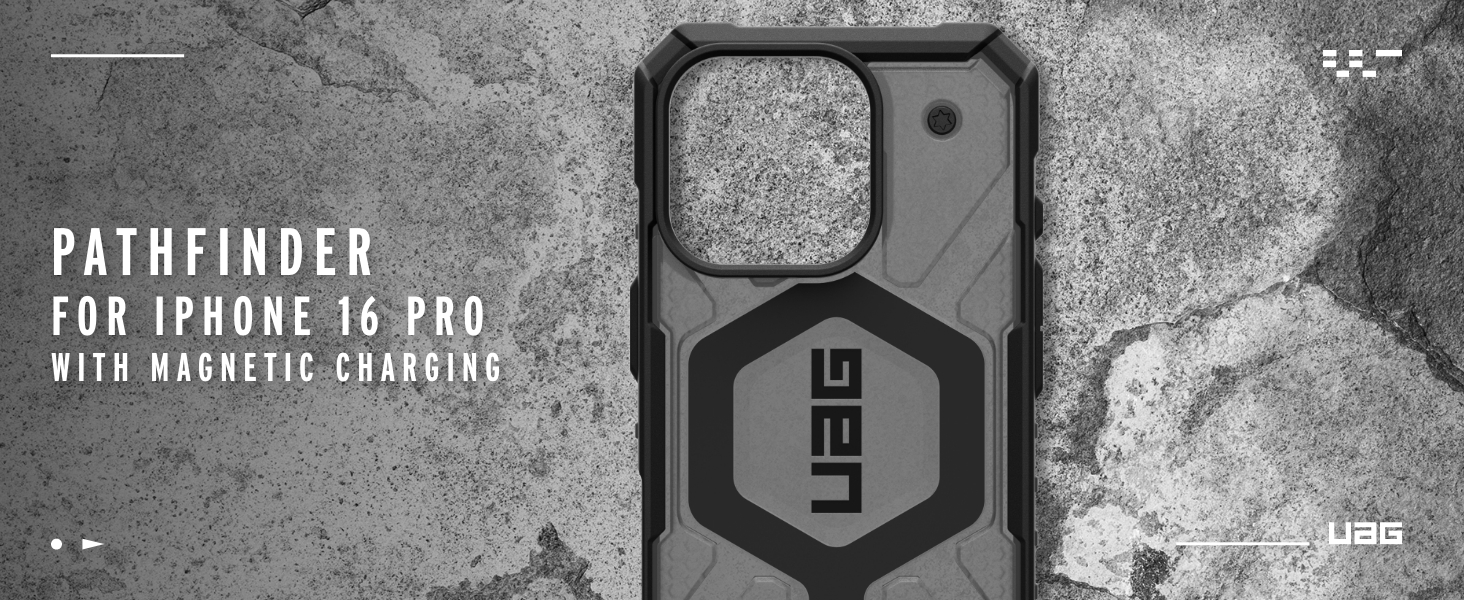 Amazon.com: URBAN ARMOR GEAR UAG Designed for iPhone 16 Pro Case 6.3" Pathfinder Clear Blues ...