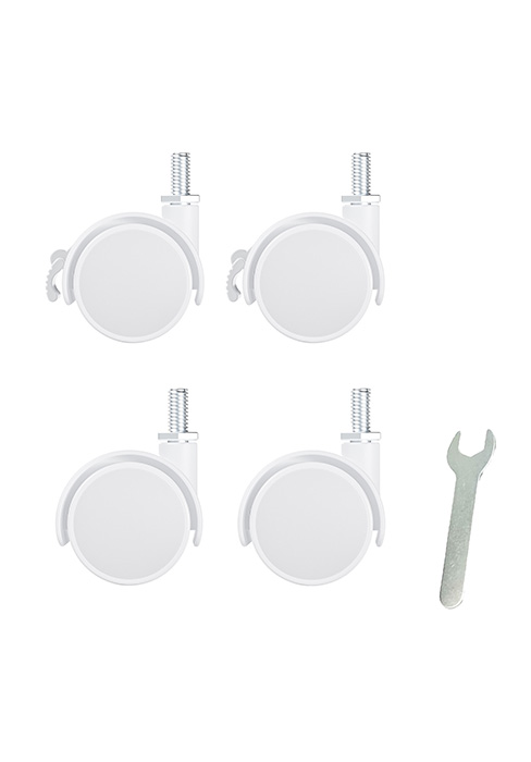 Amazon.co.jp: DEWEL キャスター M8 車輪 2インチ ネジ式キャスター 自在式キャスター ブレーキ付き 360°回転 静音 50mm 耐荷重240KG 交換用 ゴム ...