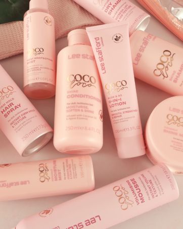 Lee Stafford Heat Protectant Spray for Hair | Coco Loco - Lightweight, Leave In Anti Frizz ...