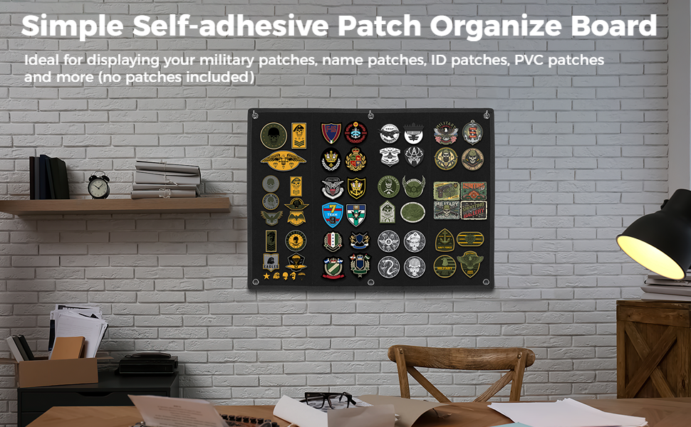 Amazon.com: Joyibay Self-Adhesive Patch Board, 23 x 18'' Organizer ...