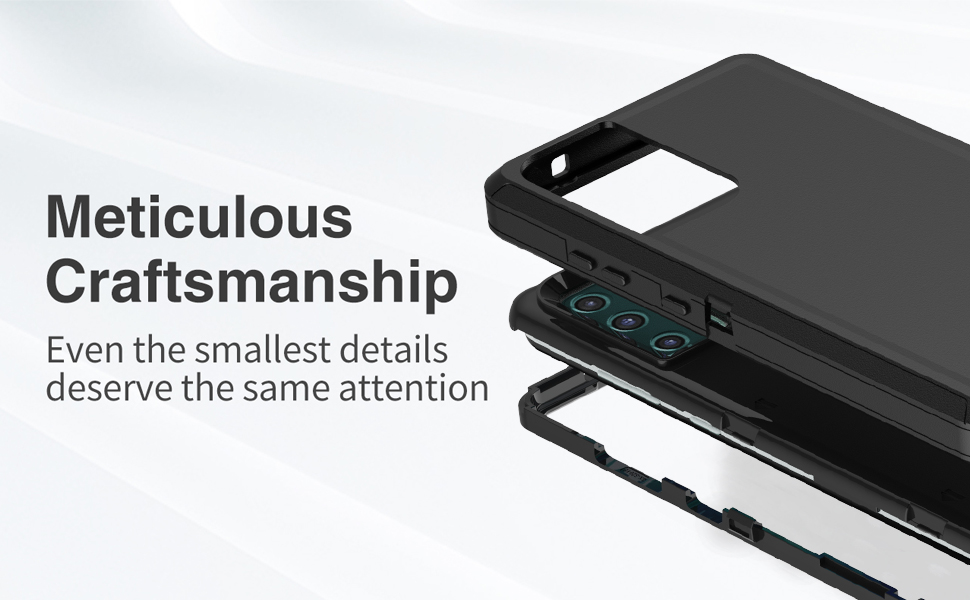 Amazon.com: AWZHYDT for Galaxy S20 FE 5G Case, Heavy Duty Protective Case with [3 Layers] Rugged ...