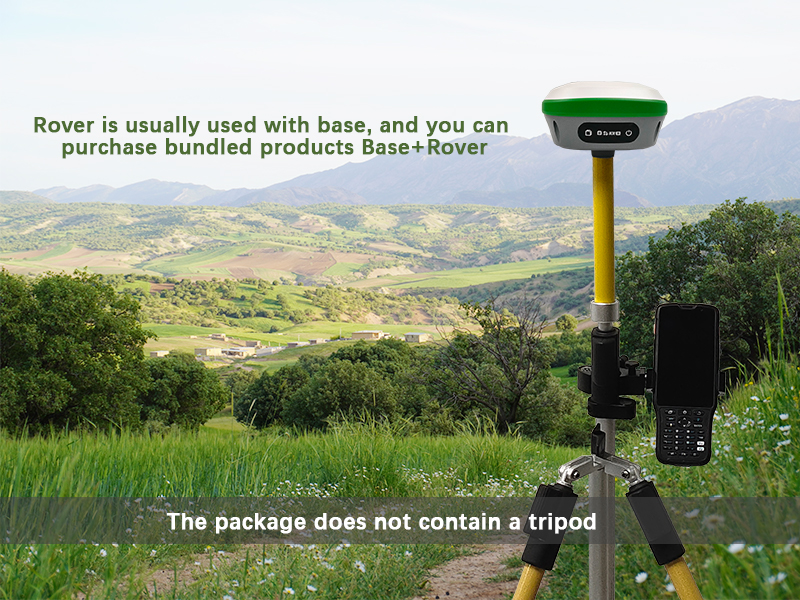 SMAJAYU R26 V1 Rover GNSS Surveying Rover System LP80 de Mano con Receptor RTK : Amazon.com.mx ...