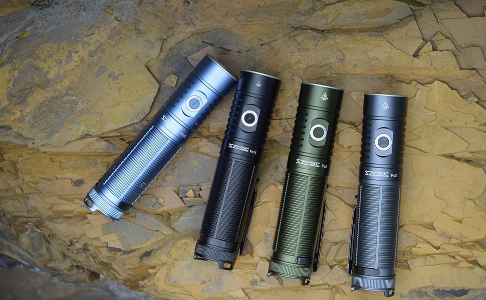 SZFEIC Flash Light, Led Flashlights for Camping, IPX8 Waterproof Tactical Flashlights High ...