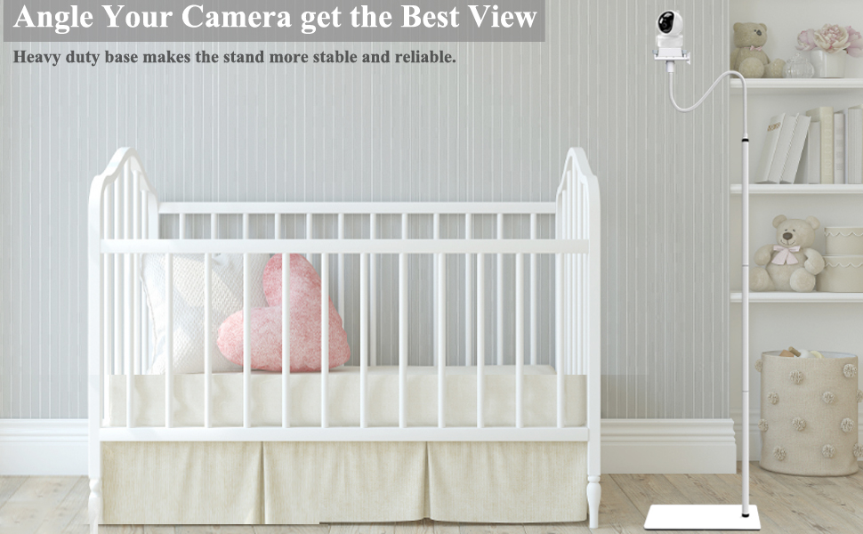 Amazon.com: EYSAFT Baby Monitor Mount Floor Stand Holder Compactible for Infant Optics DXR-8 Pro ...