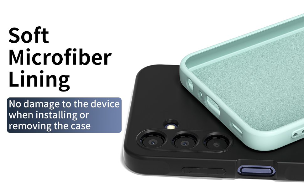 Amazon.com: Foluu Silicone Case for Samsung Galaxy A25 5G, Liquid Gel Rubber Bumper Case with ...