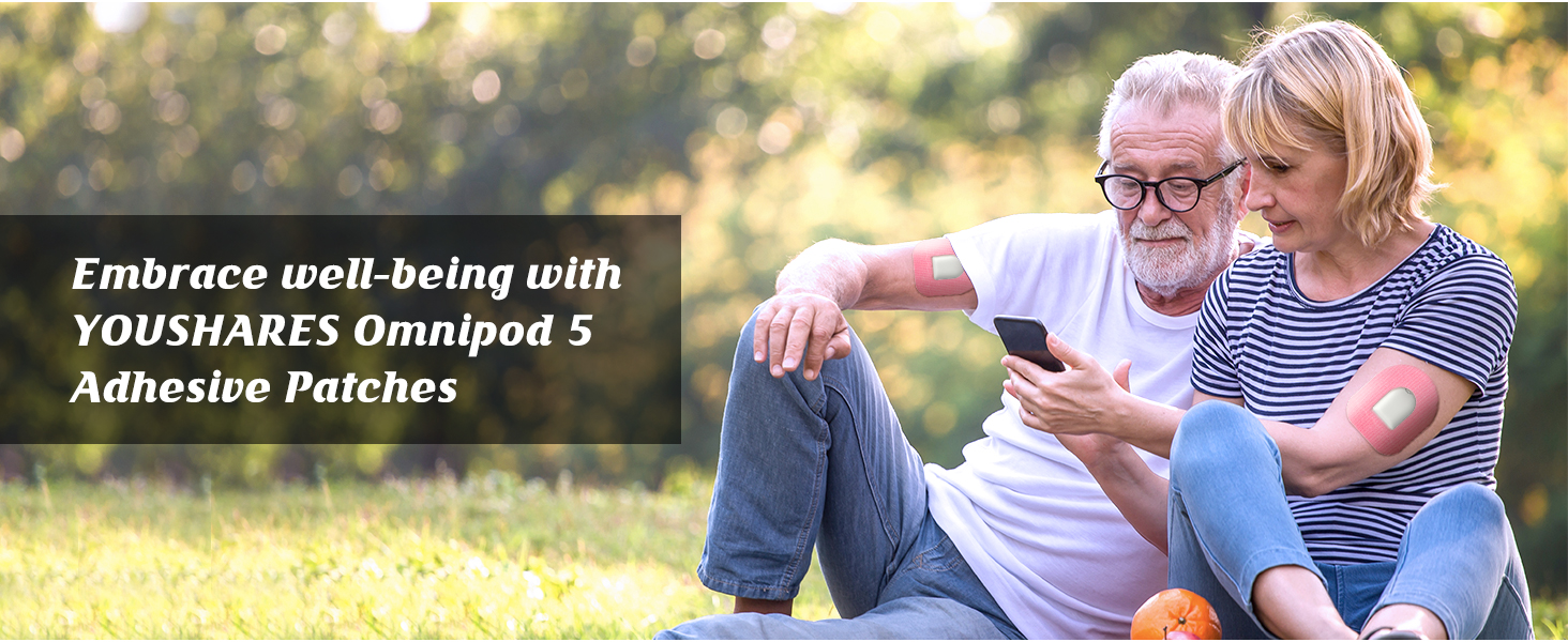 20 Pack Adhesive Patches For Omnipod 5 Waterproof Sensor Covers Easy To Use Pre