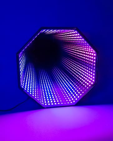 The Hyperspace Lighting Company HyperCube Nano Infinity Cube LED Light ...