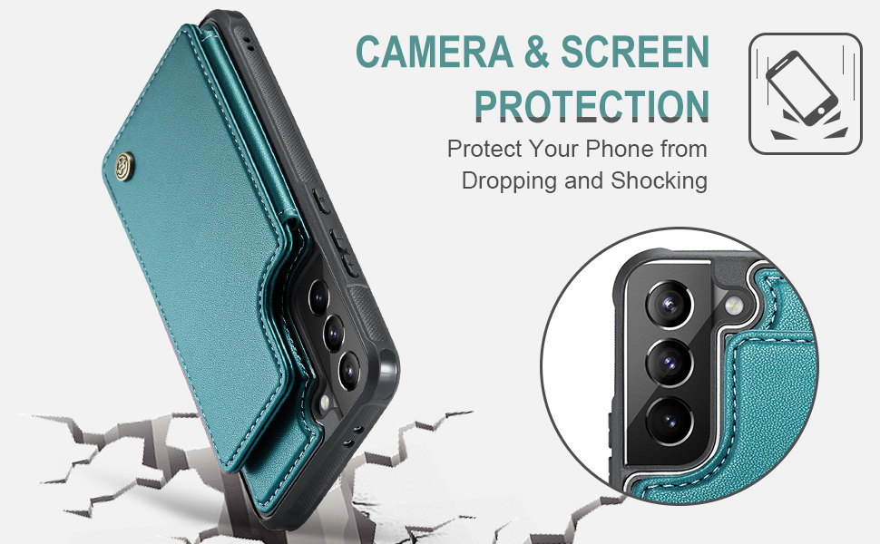 Amazon.com: Vinich Samsung Galaxy S21 Plus Case with Card Holder, Samsung S21 Plus Wallet Case ...