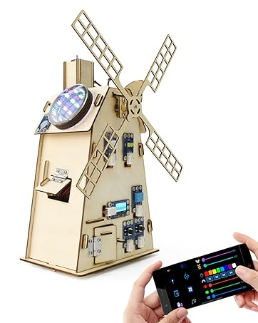 Amazon.com: straysnail Intelligent Windmill, Smart Home Kit for Arduino ...