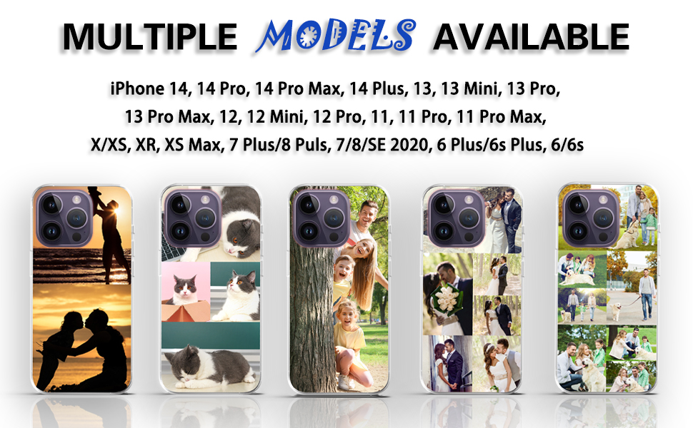 Amazon.com: ABCJOJO Personalized Custom Phone Cases,Compatible with iPhone 16 15 14 13 12 11 Pro ...