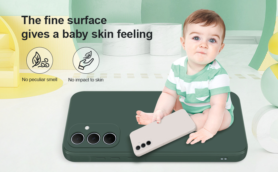 Amazon.com: GiiYoon Silicone Case Compatible with Samsung Galaxy A35 5G, Full Body Silky Soft ...