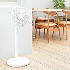 Amazon.co.jp: Yamazen YLX-VD30(W) Fan Living Room Equipped with DC Motor (Quiet Mode) (Remote ...
