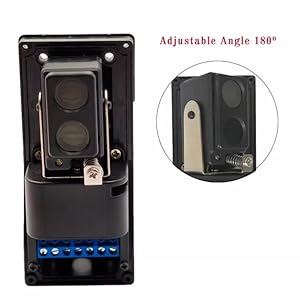 Amazon.com: IP55 Waterproof Infrared Reflective Photoelectric Beam ...