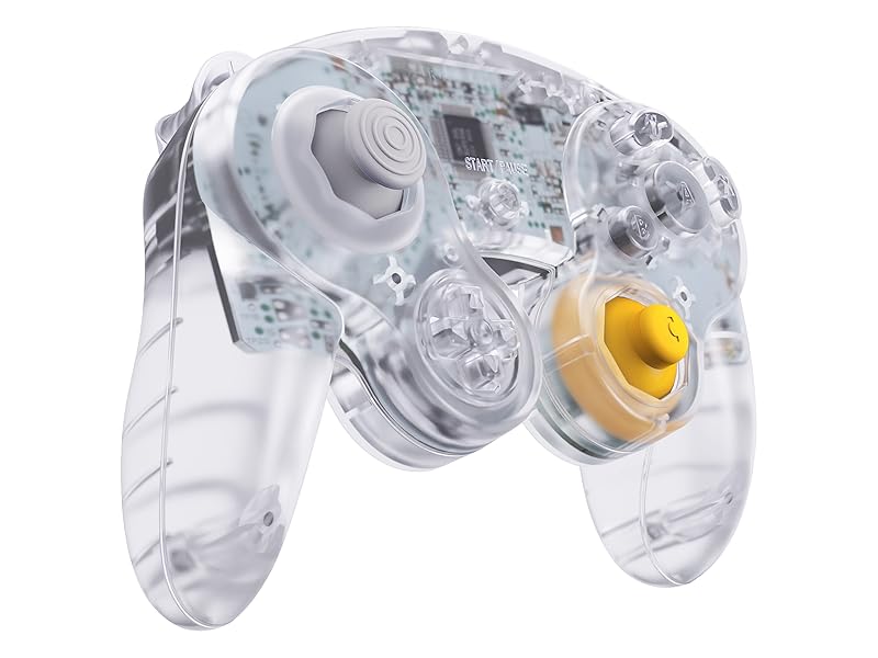 Amazon.com: eXtremeRate Clear Faceplate Backplate for Nintendo Gamecube ...