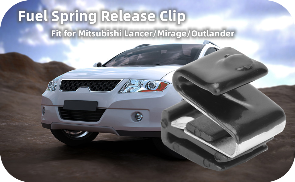 Amazon.com: Fuel Gas Lid Door Spring Clip, ABS Fuel Lid Spring Release ...