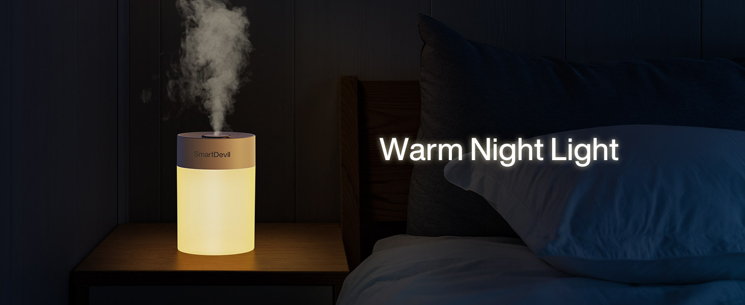Amazon.com: SmartDevil Small Humidifier, Portable USB Personal Desk ...