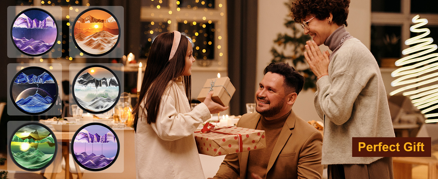 Amazon.com: Mtadmai Moving Sand Art, 3D Sand Art Pictures Deep Sea ...