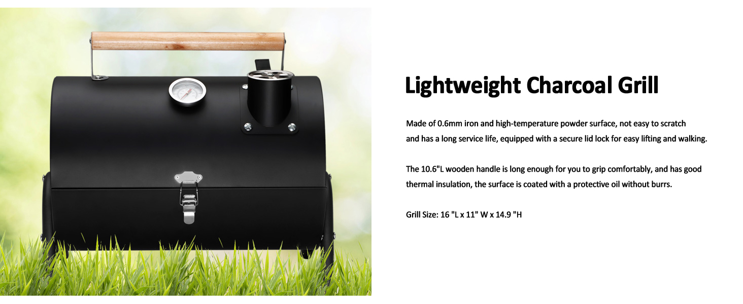 Amazon.com: Portable Charcoal Grill Set of 12, Leonyo Tabletop Charcoal Grills, Compact Small ...