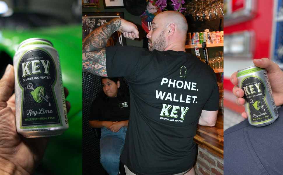 Amazon.com: Key Sparkling Water | Key Lime | Flavored Sparkling Water Made with Real Fruit | No ...