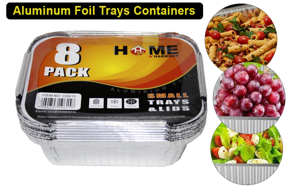 Best House Aluminum Foil Trays Containers, Aluminum Foil Pans, Foil ...