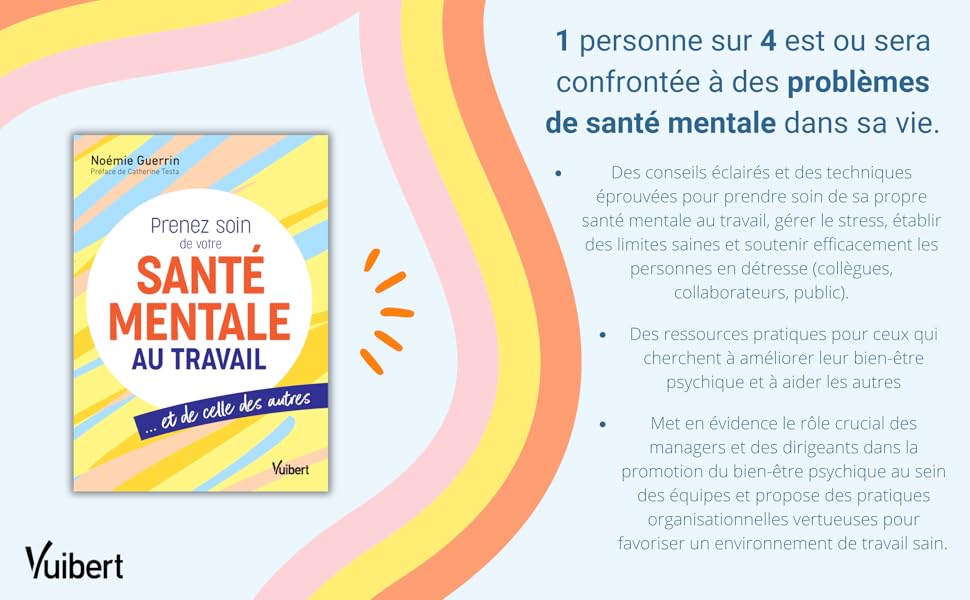 Prenez soin de votre santé mentale au travail… et de celle des autres : Guerrin, Noémie: Amazon ...
