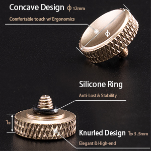 Amazon.com : VKO Camera Shutter Button,Soft Shutter Release Button Gold(3 Pack) : Electronics