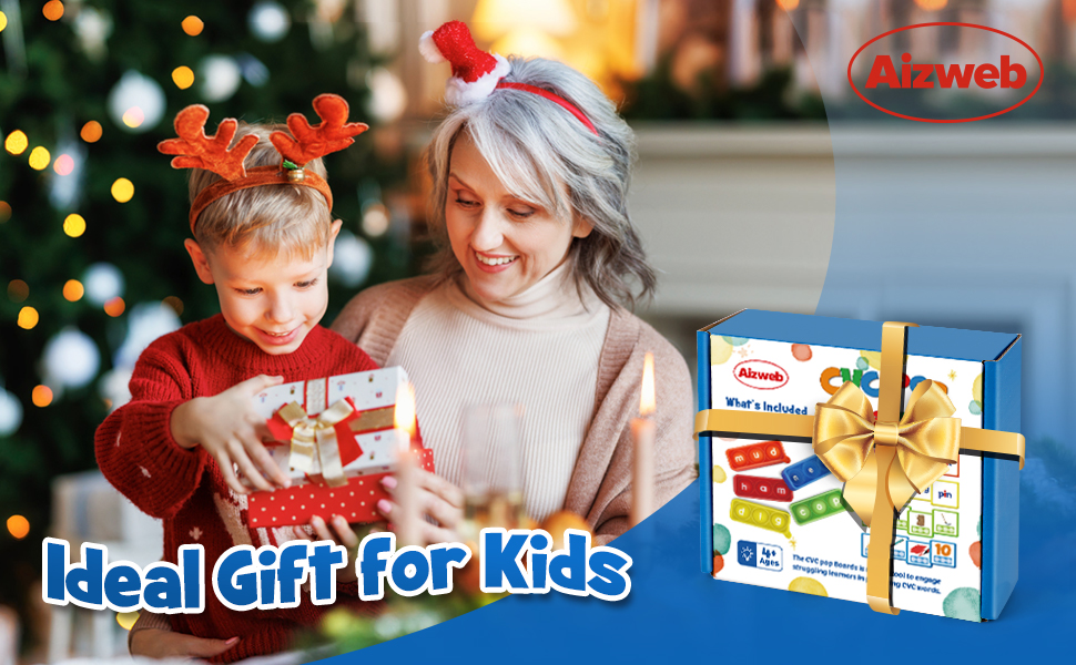 Amazon.com: Aizweb CVC Word Game,Mini Pop Board Fidget Sensory Toy Pack for Preschool ...