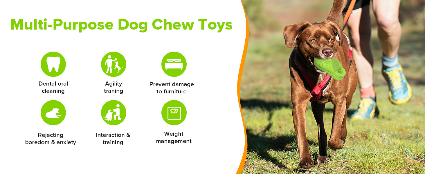 Pet Supplies : Dog Toys for Aggressive Chewers, Indestructible Dog Toys for Large Dogs, Dog Toy ...