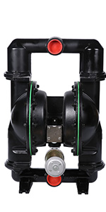 Amazon.com: Pneumatic double diaphragm pump, 1-1/2 inch inlet and outlet DN40, polypropylene ...