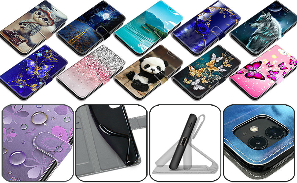 Mobile Phone Case for Xiaomi Redmi Note 14 Pro/Note 14 Pro Plus, Con Card Slot, Faux Leather ...