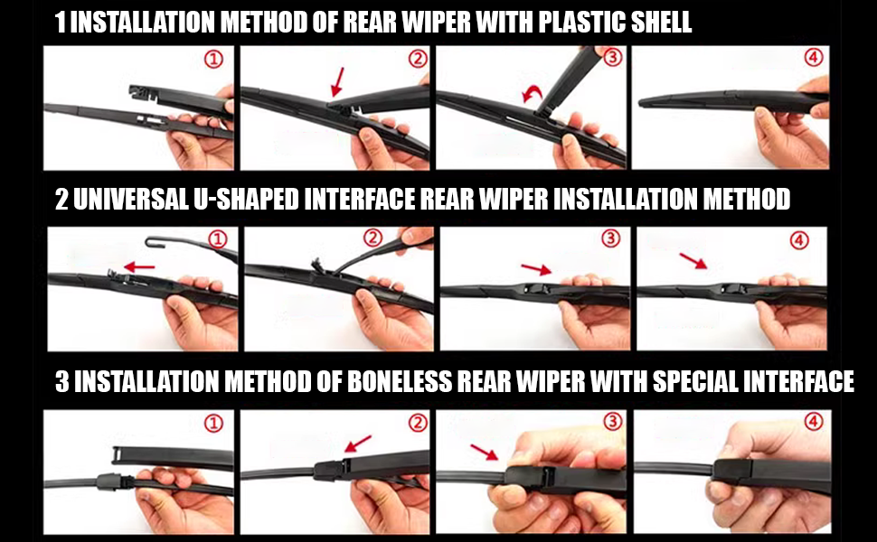 Amazon.com: ACONTauto Rear Wiper Blade Replacement Compatible with Subaru Crosstrek 2022 2021 ...