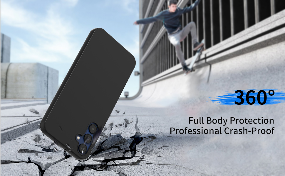 Amazon.com: Foluu Silicone Case for Samsung Galaxy A15 5G, Liquid Gel Rubber Bumper Case with ...