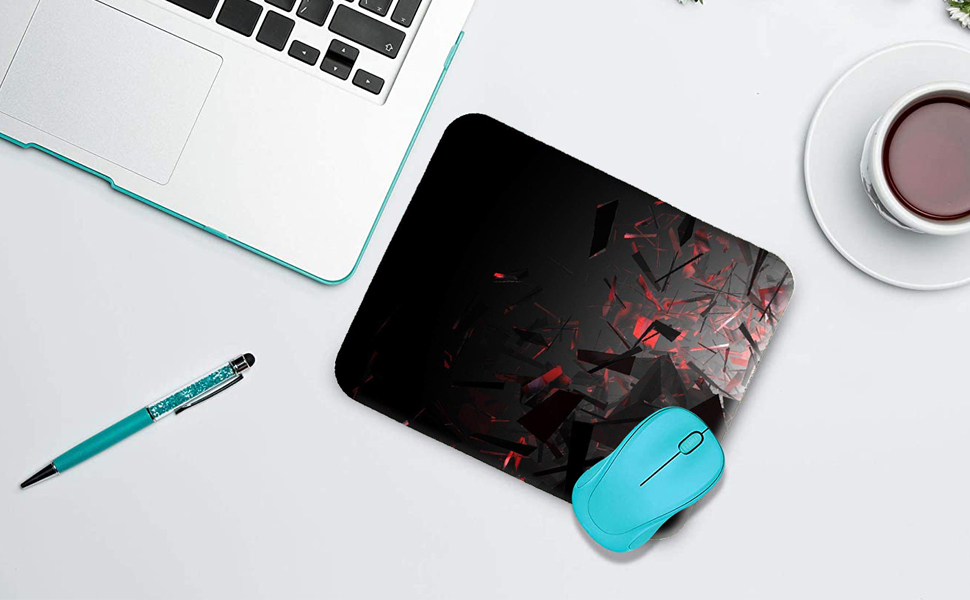 Clapcart Designer Printed Rubber Base Mat Finish Mouse Pad/Mousepad for ...