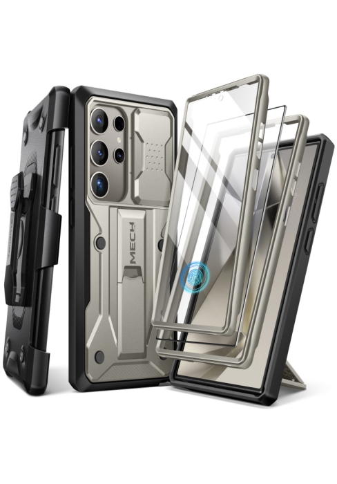 Amazon.com: TONGATE for Samsung Galaxy S24 Ultra Case, [Built-in Screen Protector & Slide Camera ...