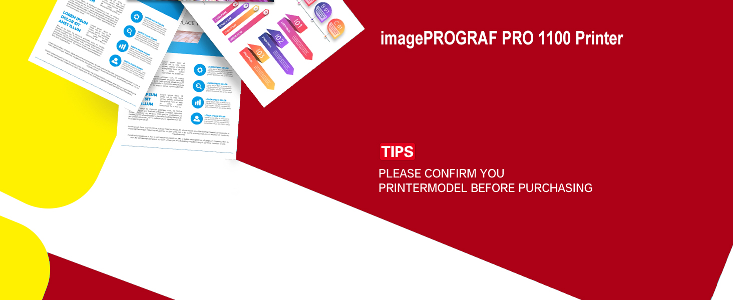 Amazon.com: PFI-4100 Ink Cartridges - High Capacity Compatible for Canon imagePROGRAF PRO 1100 ...