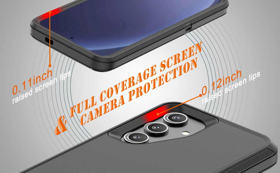 Amazon.com: TMIDVFV Compatible with Samsung Galaxy S25/S24 Plus Case, with Belt Clip Holster ...