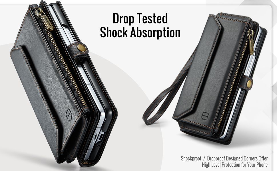 Amazon.com: Strapurs Crossbody Wallet Case Compatible with Samsung Galaxy Z Fold 6 with RFID ...