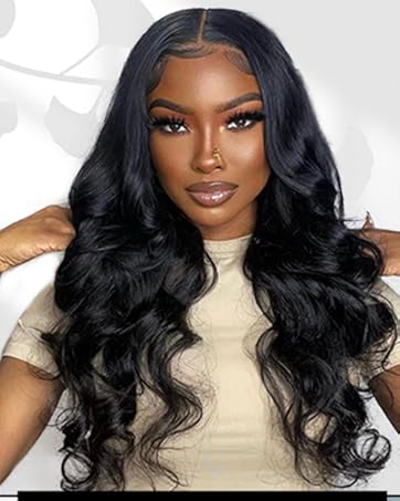 Amazon.com : GIQA 250% Density Honey Blonde Lace Front Lace Wig Human Hair Body Wave, 13x6 ...