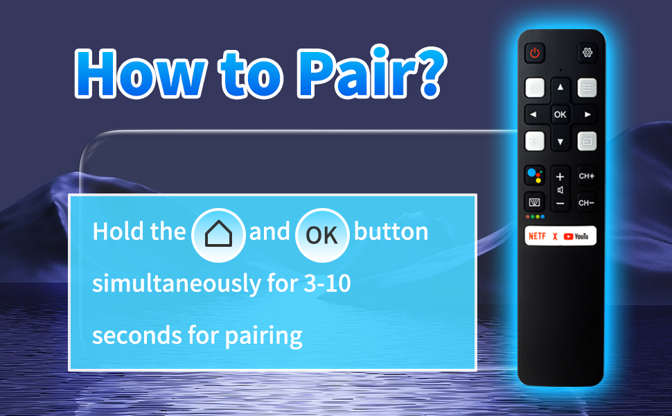 Amazon.com: Universal Voice Remote Fit for TCL Android 4K Smart TV ...